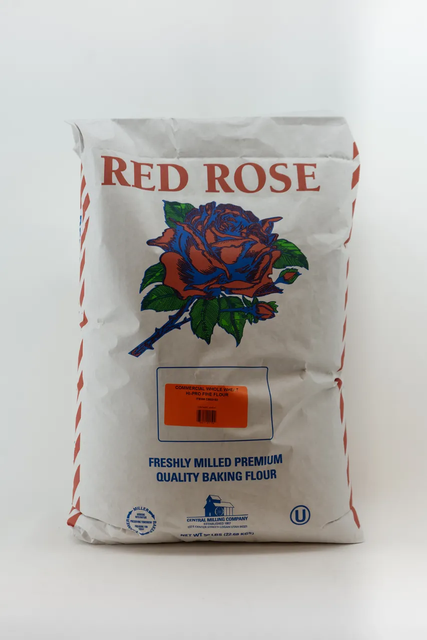 Flour Red Rose Whole Wheat Hi-Pro 50# - Puratos