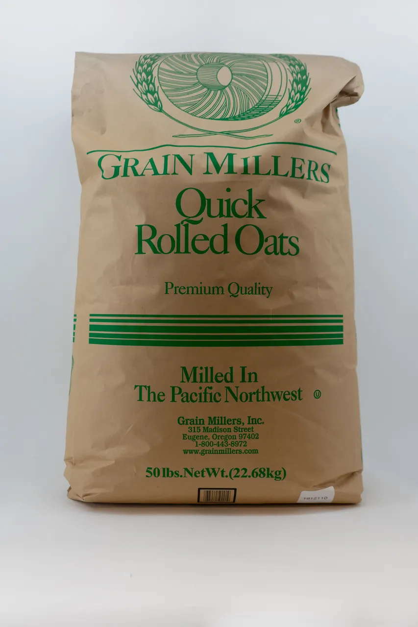 Oats Quick Cooking Rld #21 50# - Puratos