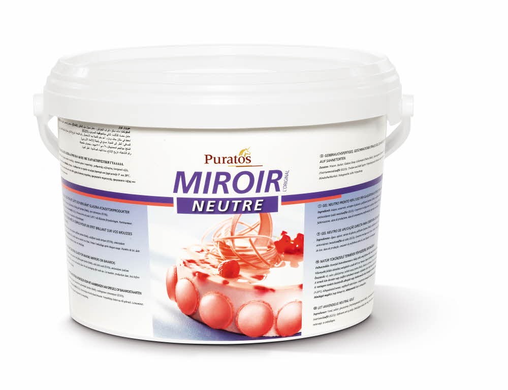 Miroir Neutre premium quality mirror glaze | Puratos