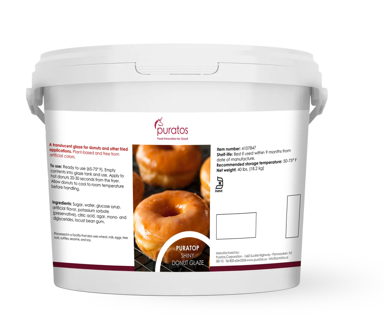 Puratop Shiny Donut Glaze - Puratos