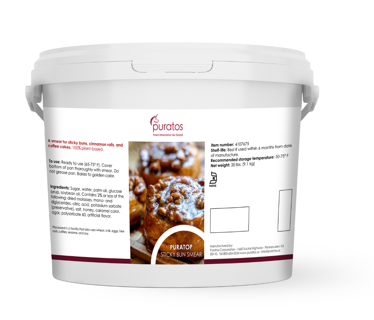 Puratop Sticky Bun Smear - Puratos