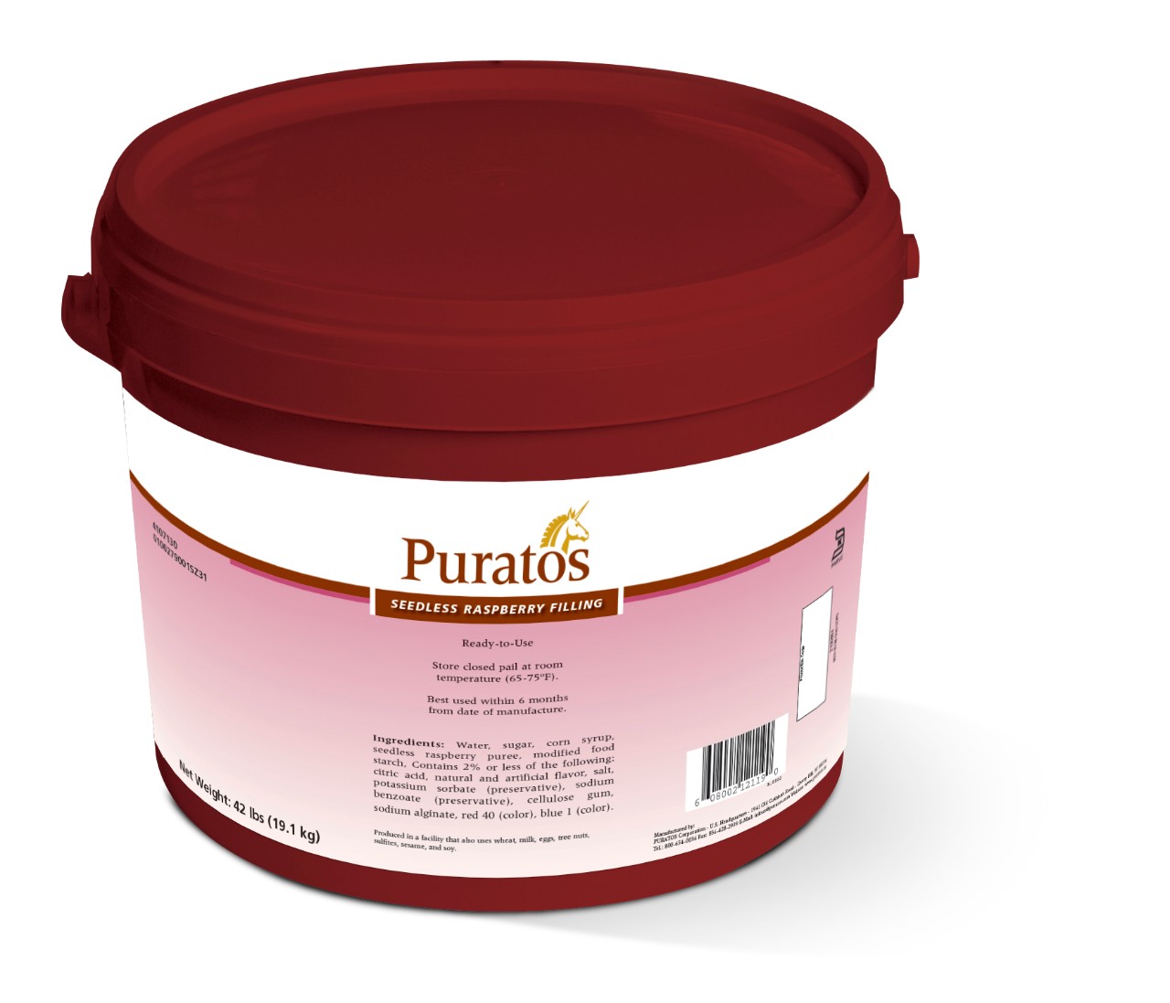 Puratos Seedless Raspberry Filling - Puratos