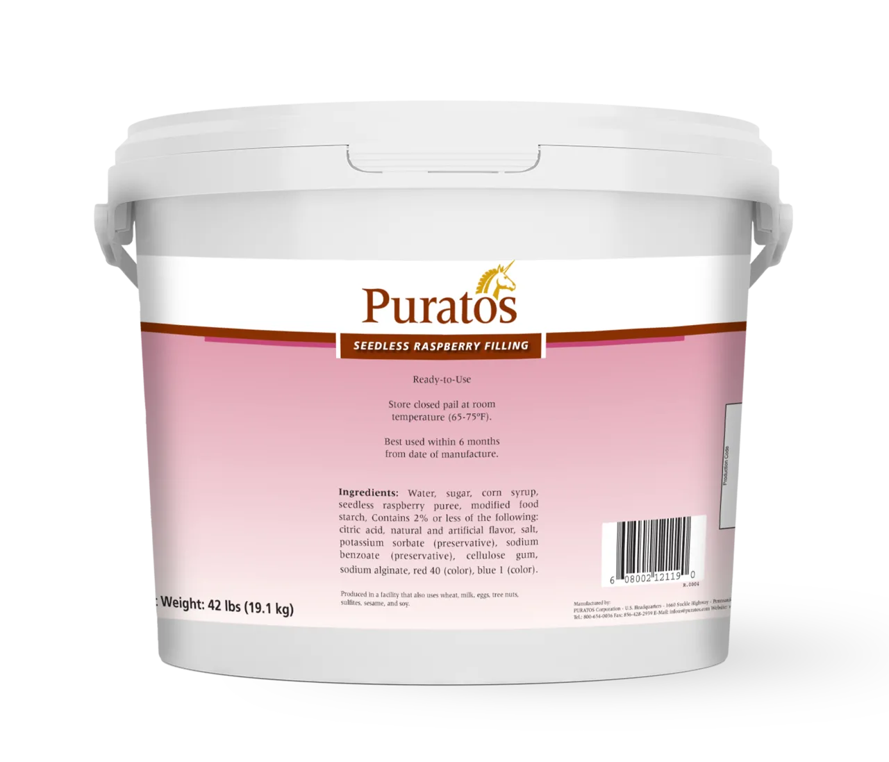 Puratos Seedless Raspberry Filling - Puratos