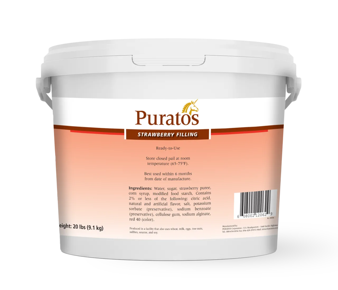 Puratos Strawberry Filling - Puratos