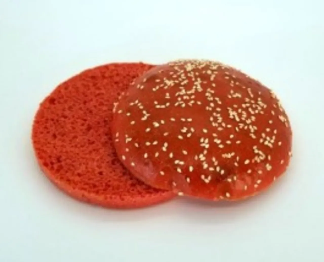 Beet and Garlic Hamburger Bun - Puratos